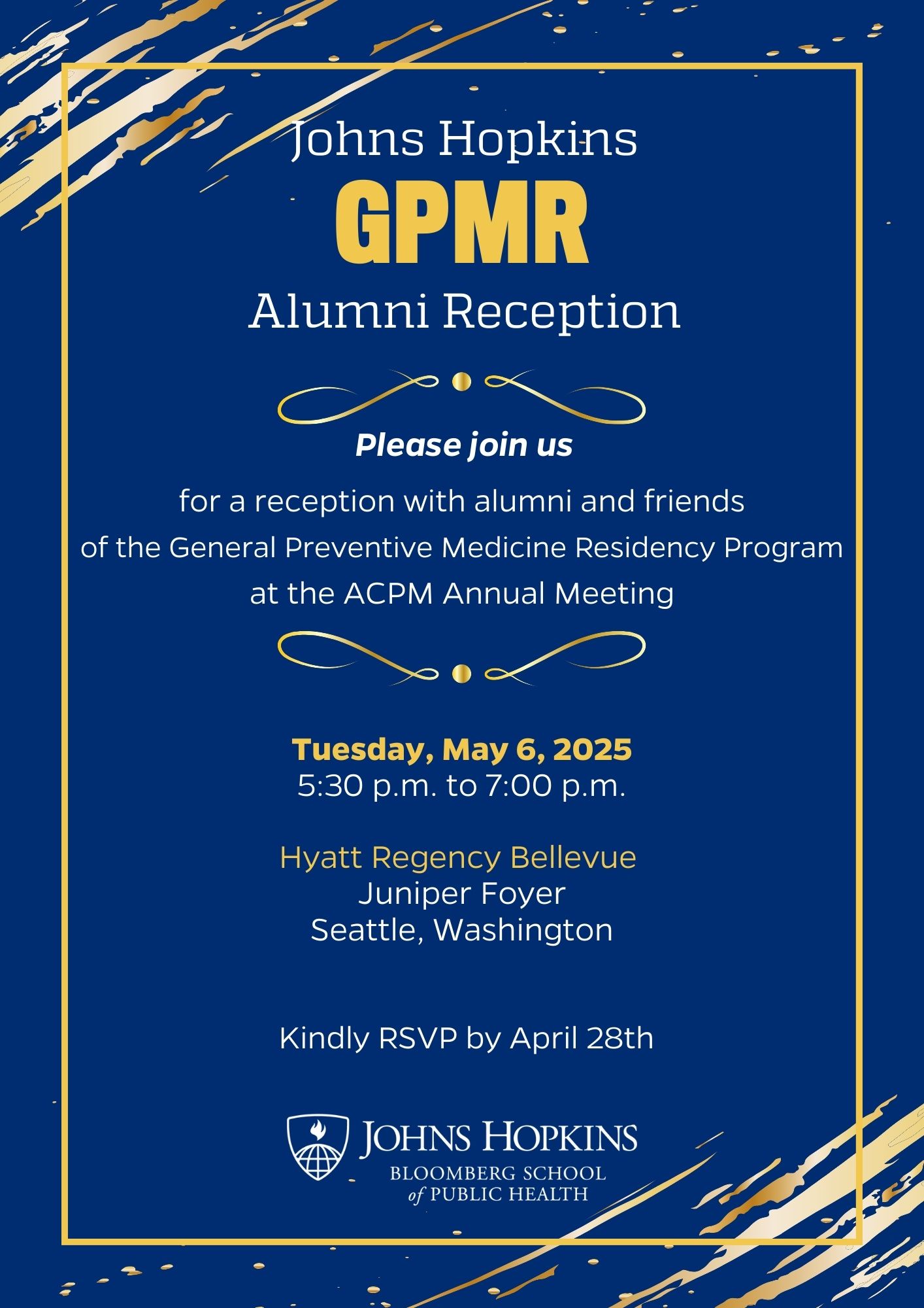 GPMR Reception | Johns Hopkins Events